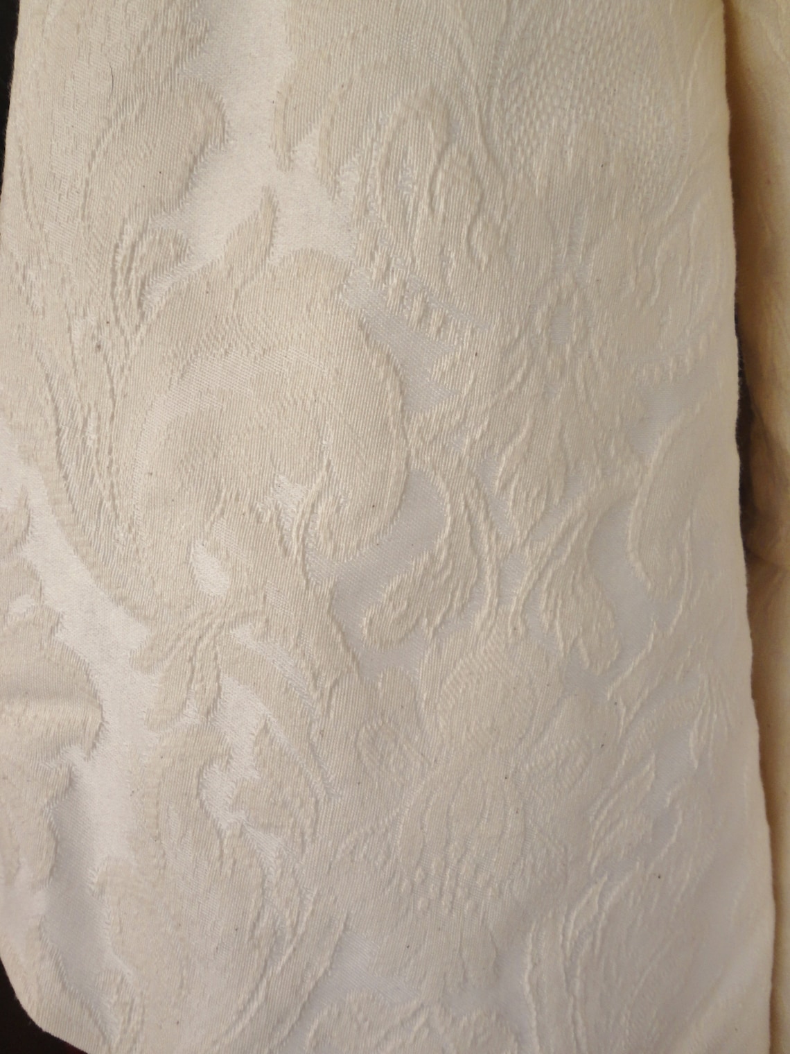 OOAK Vintage Antique White Damask Women's Renaissance - Etsy