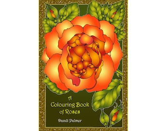 A Colouring Book of 42 Roses to Download and Print Out in US Letter ...