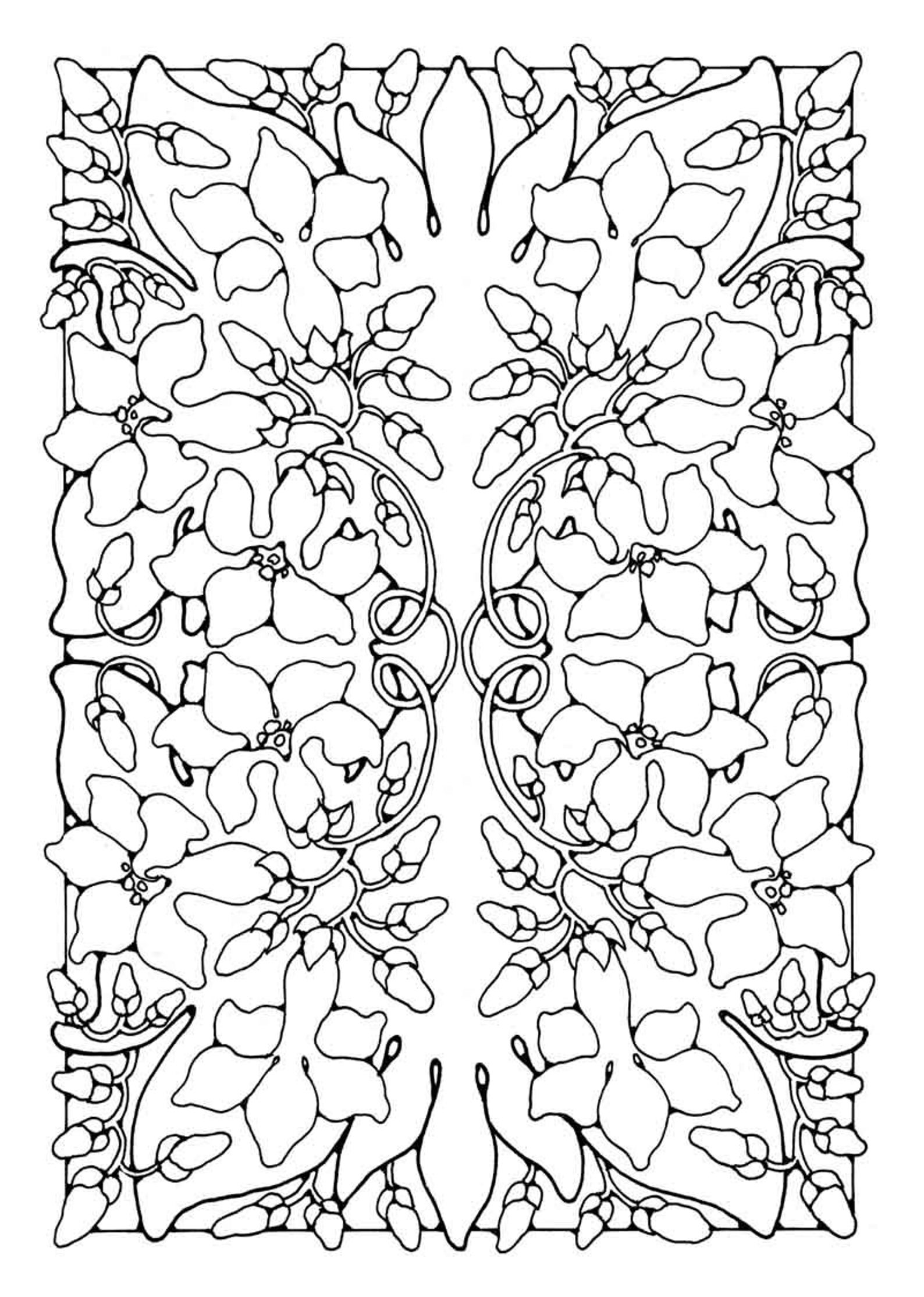 Patterns to Colour In. 62 Different Pages to Download and Print Out. - Etsy