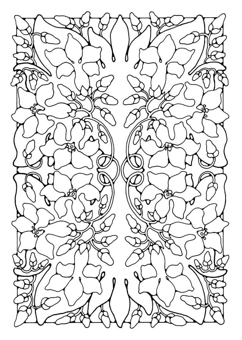 Patterns to Colour In. 62 Different Pages to Download and Print Out. - Etsy