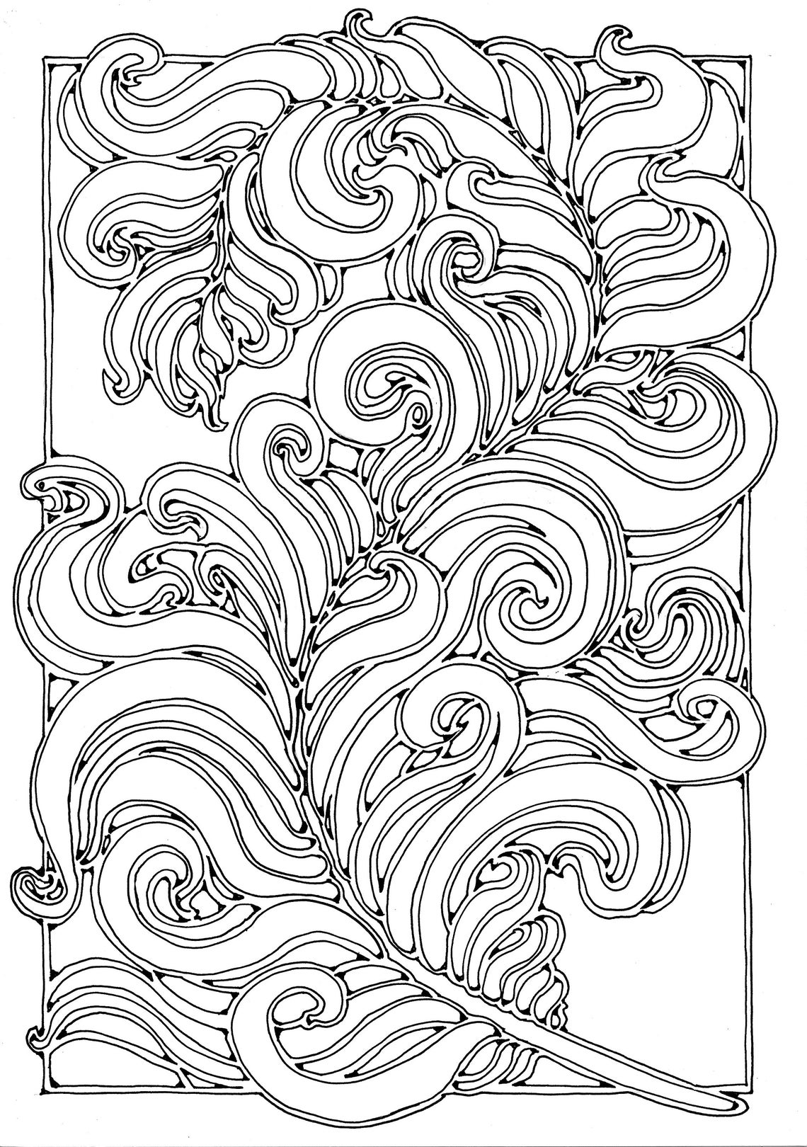 100 Batik Style Pictures to Colour - Etsy