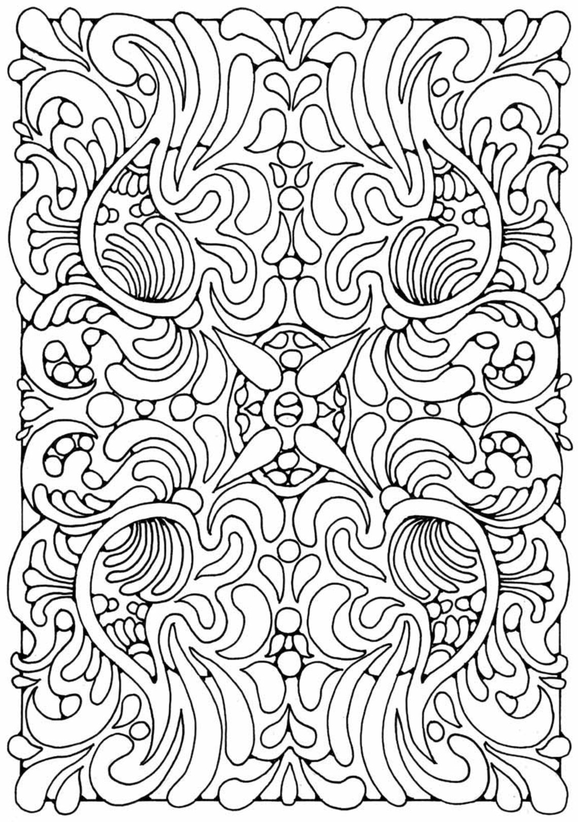 Decorative Designs to Colour In. 62 Different Pages to - Etsy