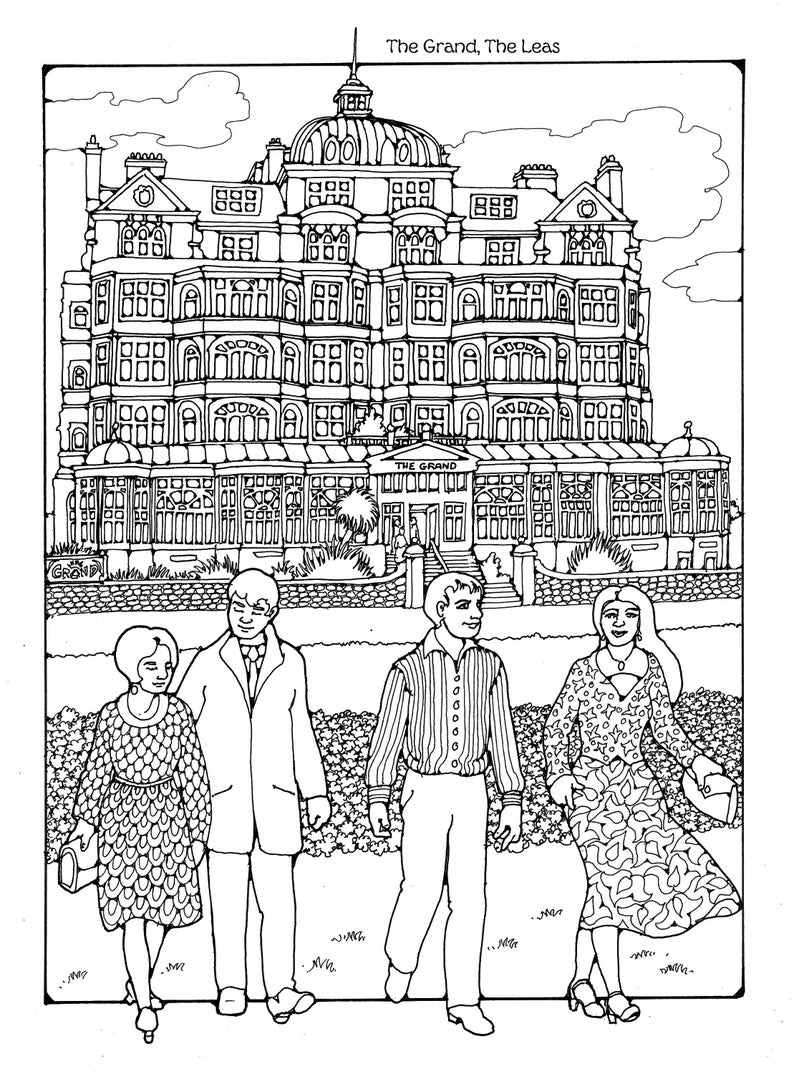 A Colouring Book of Folkestone, 42 Pictures to Download and Print Out ...