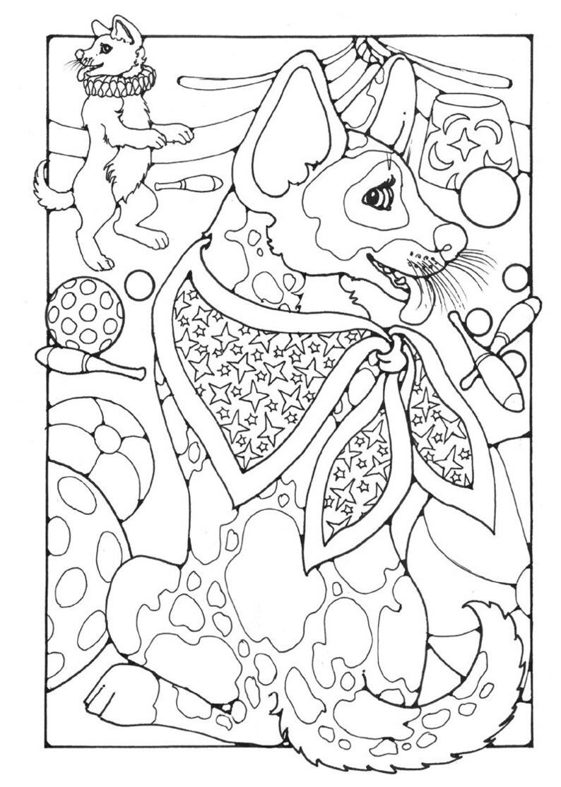 Pictures to Colour In, 42 Different Pages to Download and Print Out. - Etsy