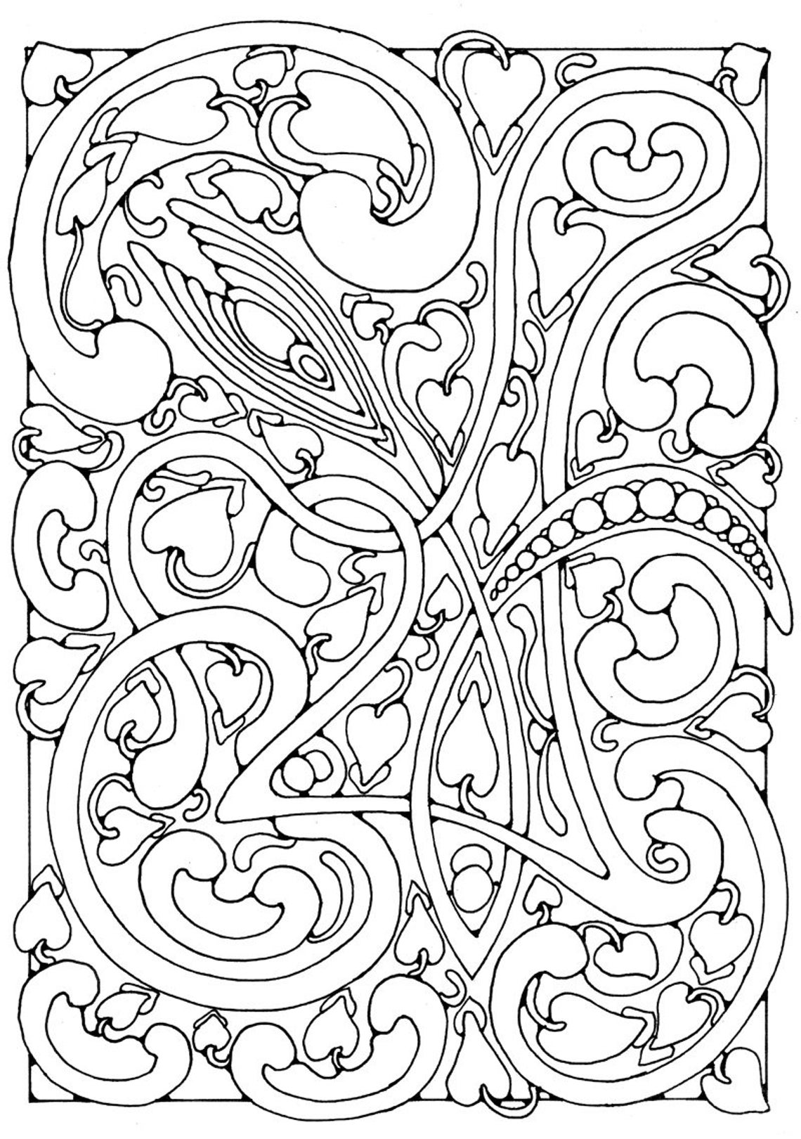 Patterns to Colour in 2. 62 Different Pages to Download and Print Out ...