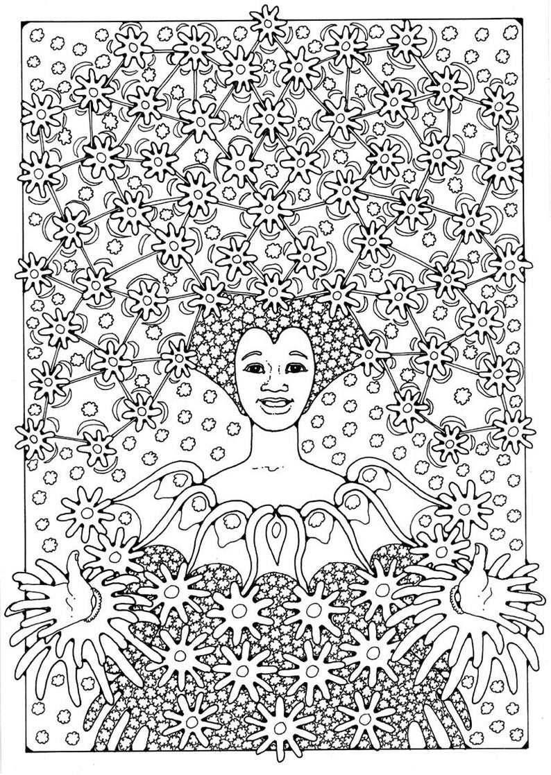 A Colouring Book of Carnival Costumes in US Letter Format, 62 Different ...