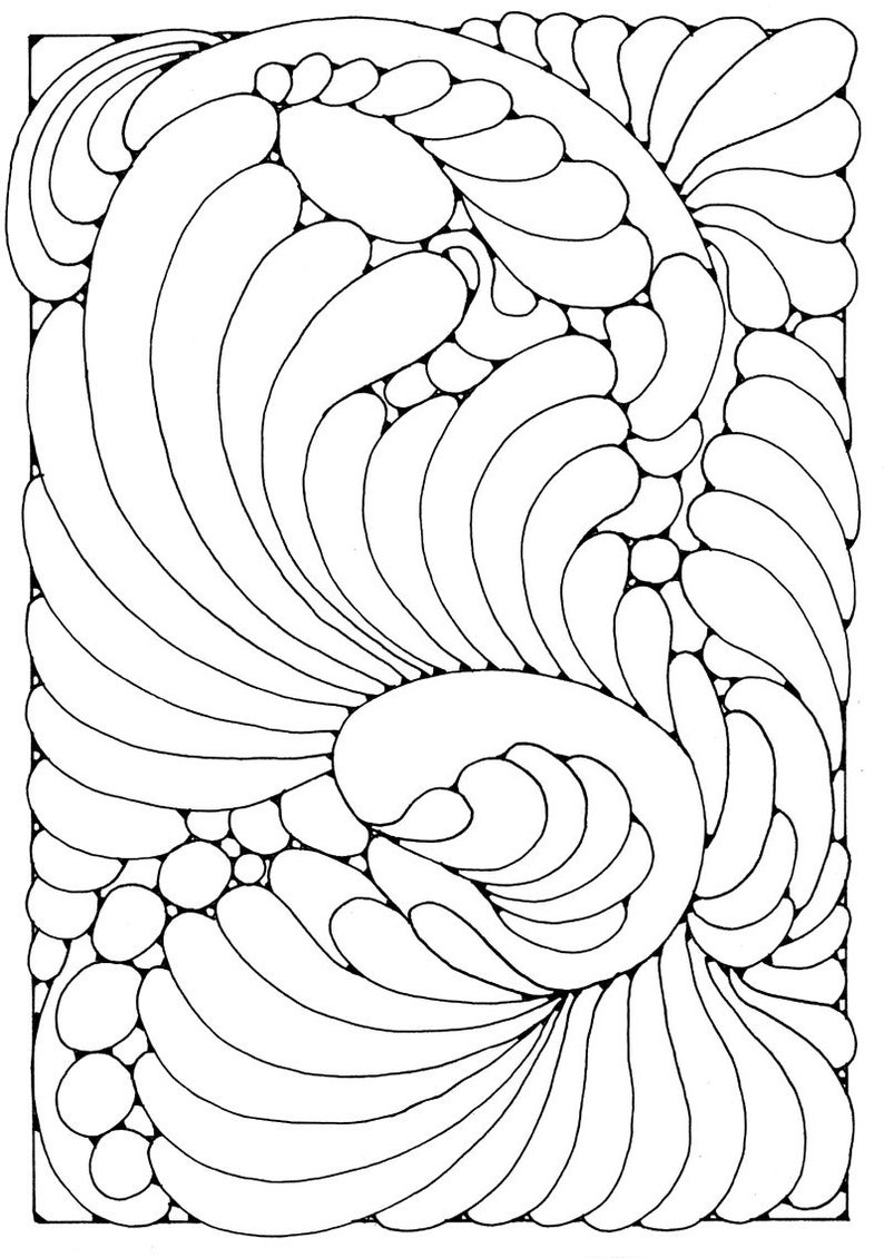 Patterns to Colour in 2. 62 Different Pages to Download and - Etsy