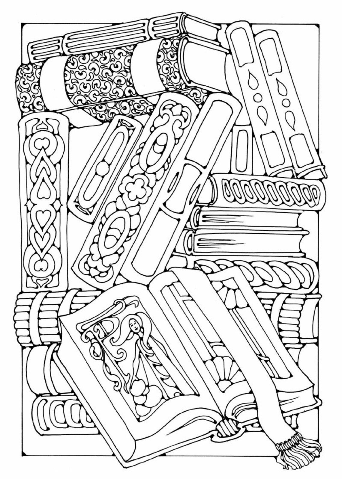 A Third Book of Pictures to Colour, 62 Original Pages to Download and ...