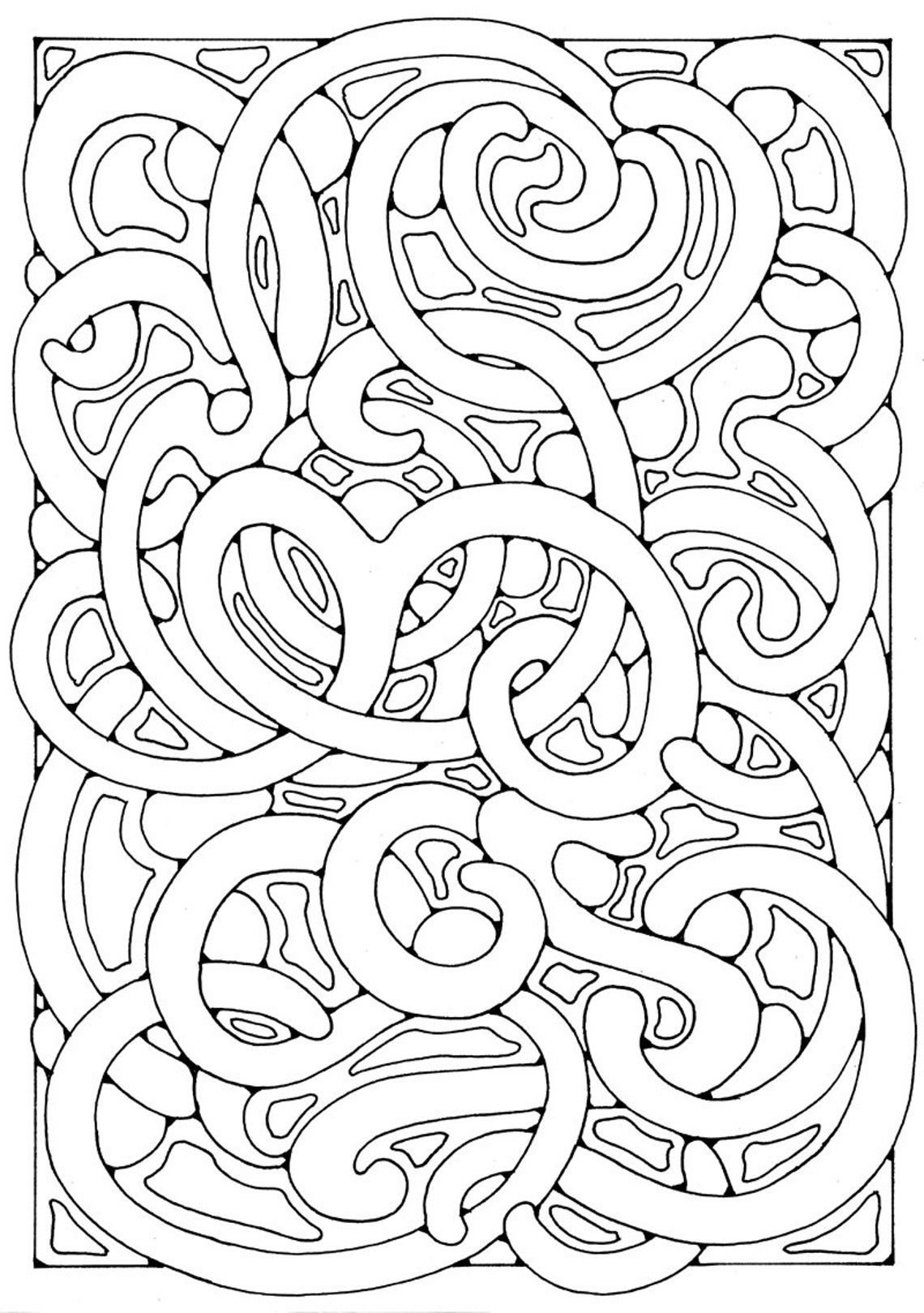 Second Book of Patterns to Colour 62 Original Pages to Print - Etsy