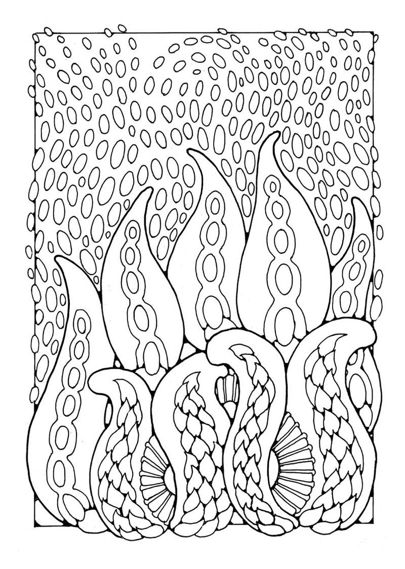 Patterns to Colour In. 62 Different Pages to Download and Print Out. - Etsy