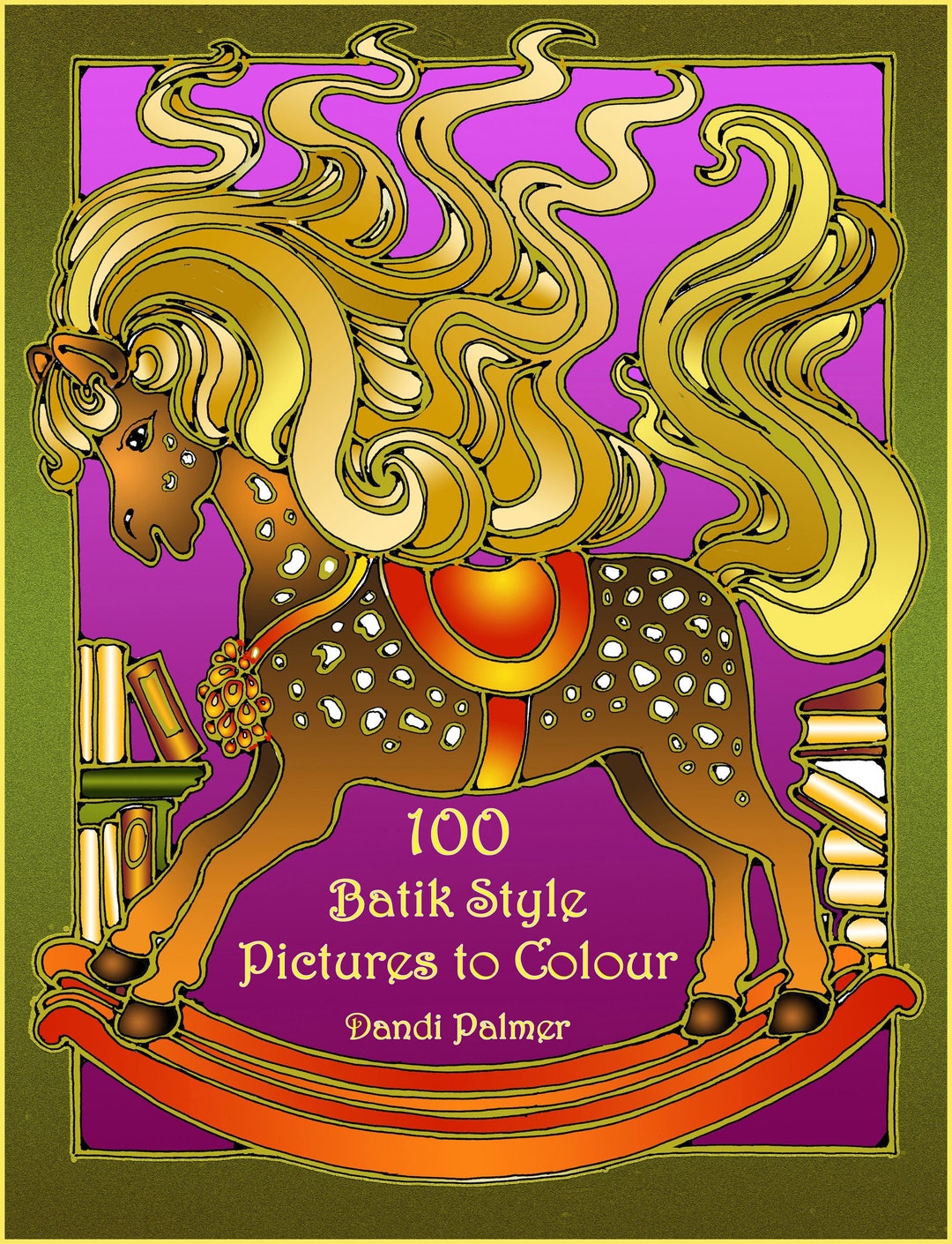 100 Batik Style Pictures to Colour - Etsy