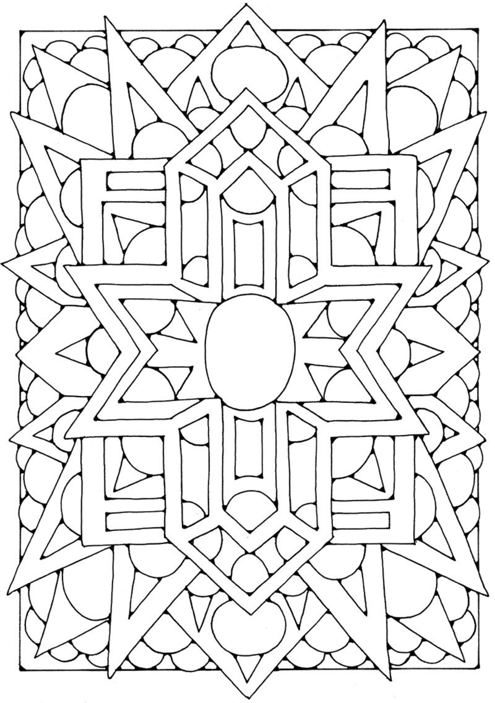 Patterns to Colour in 2. 62 Different Pages to Download and Print Out ...