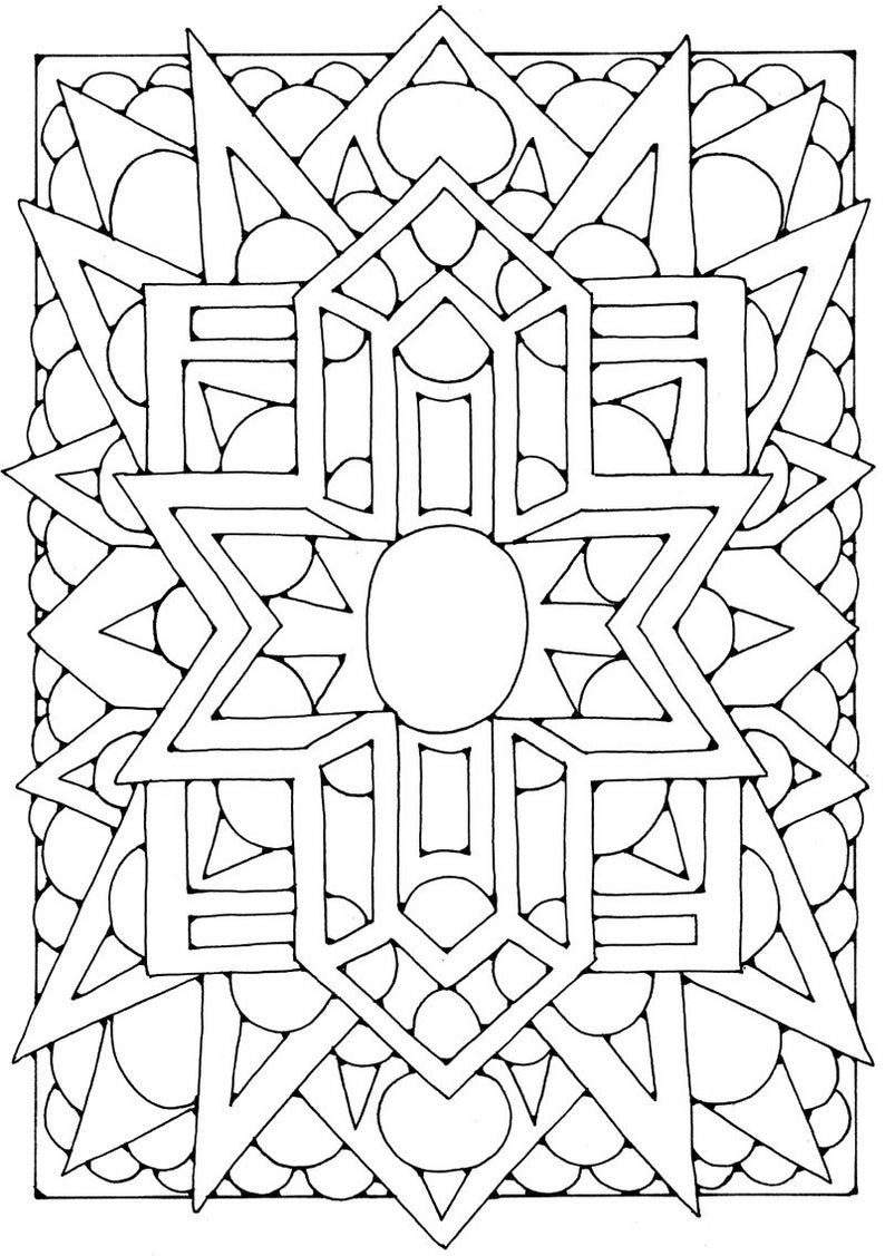 Patterns to Colour in 2. 62 Different Pages to Download and Print Out ...