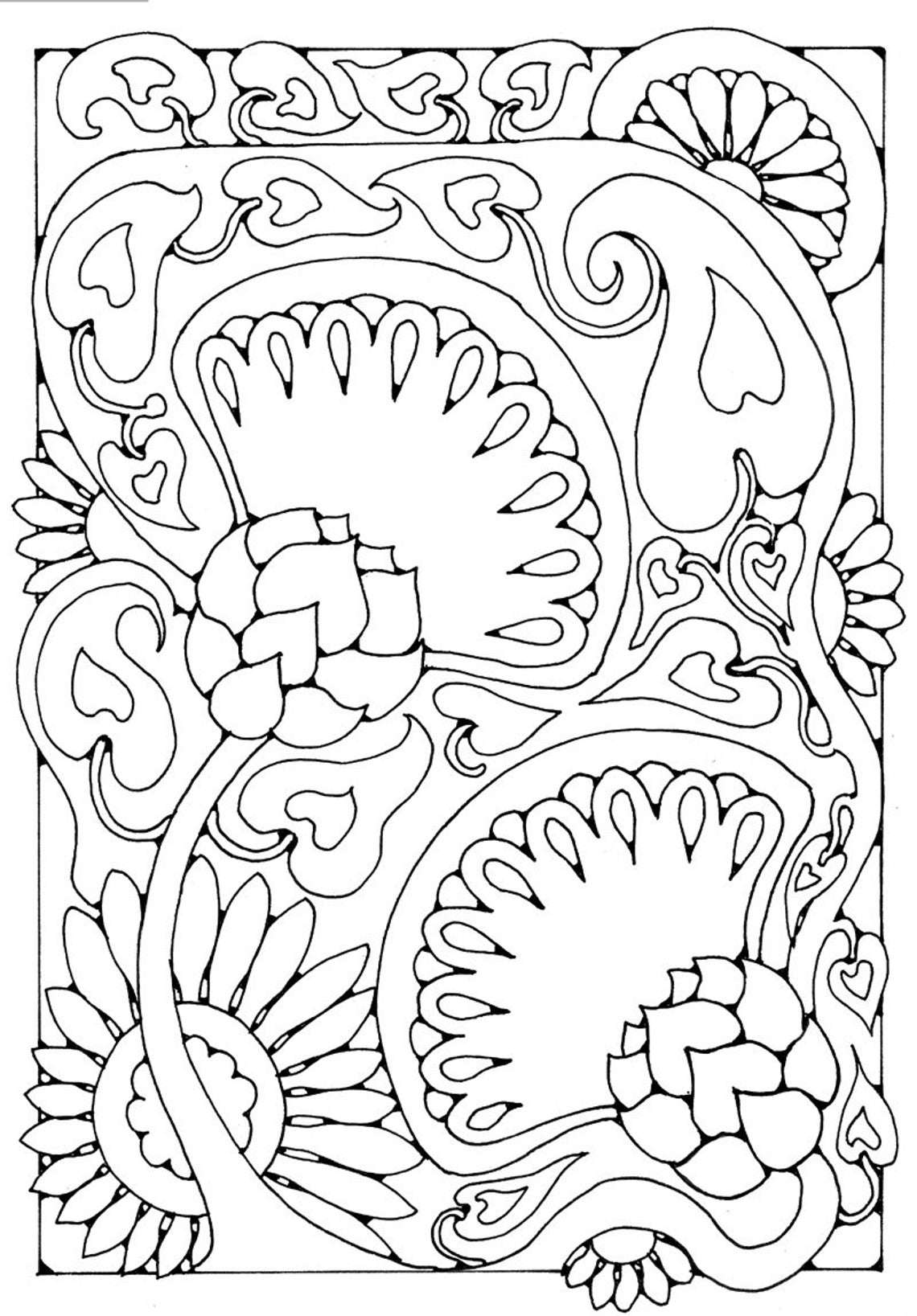 Patterns to Colour in 2. 62 Different Pages to Download and Print Out ...