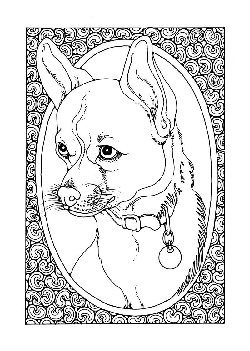 Dogs to Colour In. 42 Different Pages to Download and Print Out. - Etsy