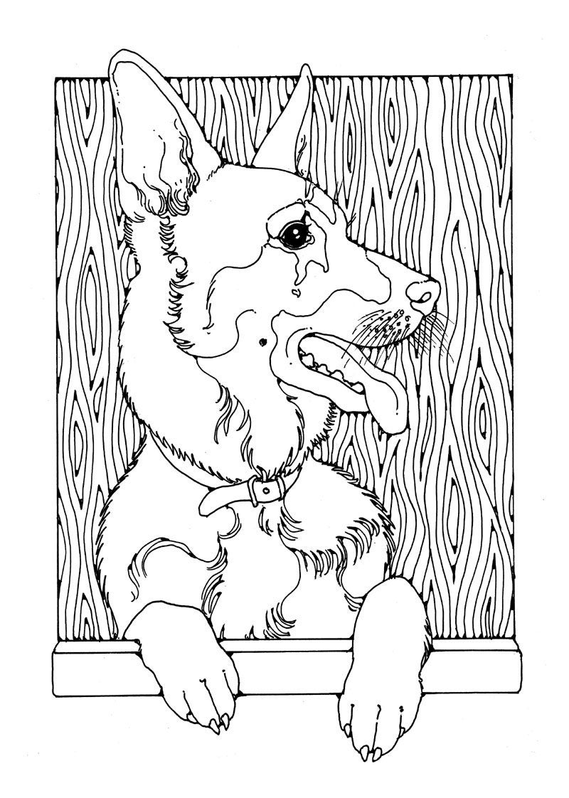 Dogs to Colour In. 42 Different Pages to Download and Print Out. - Etsy