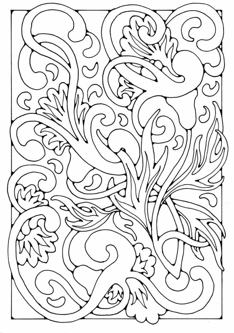 62 Original Decorative Designs in US Letter Format to Download and ...
