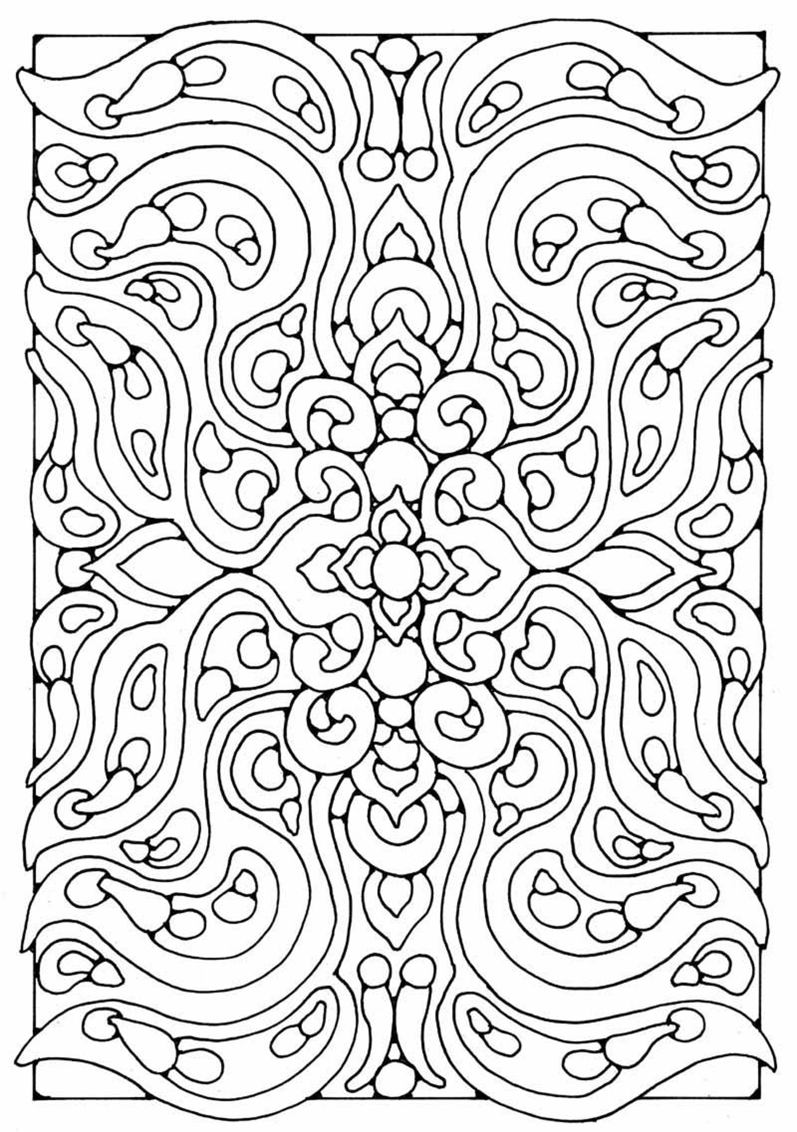 Decorative Designs to Colour In. 62 Different Pages to Download and ...