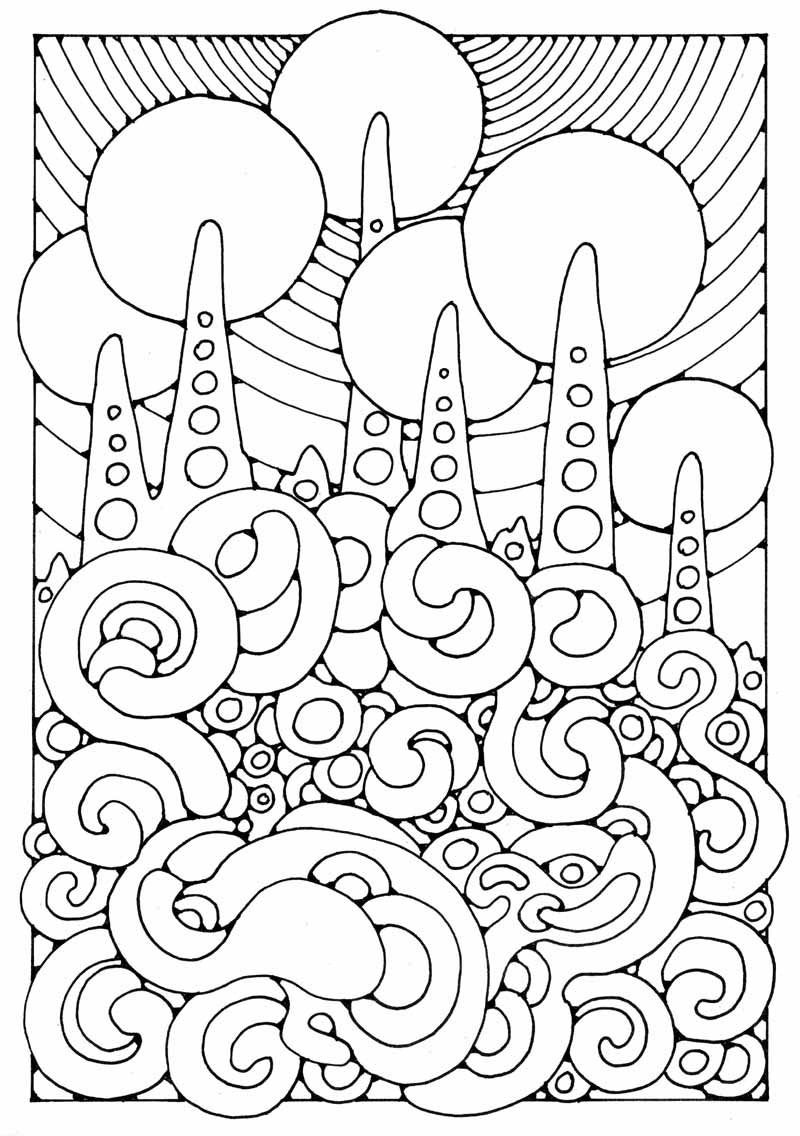 Decorative Designs to Colour In. 62 Different Pages to Download and ...
