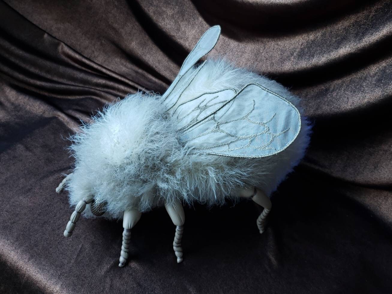 Albino Bumblebee Soft Textile Sculpture Hanging Home Decor - Etsy