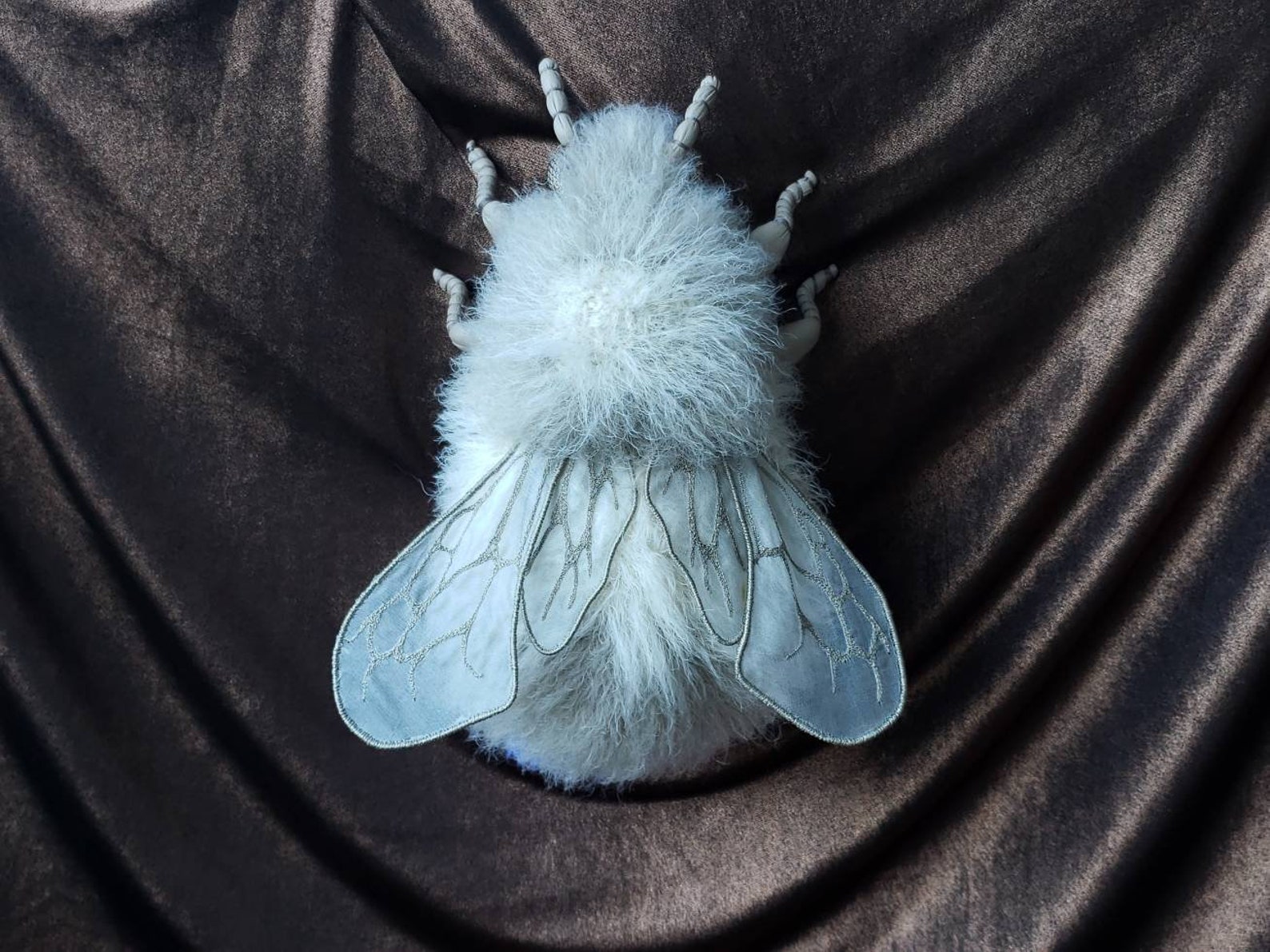 Albino Bumblebee Soft Textile Sculpture Hanging Home Decor - Etsy