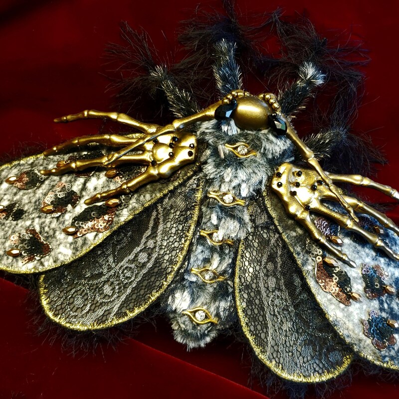 Moth Sculpture - Etsy