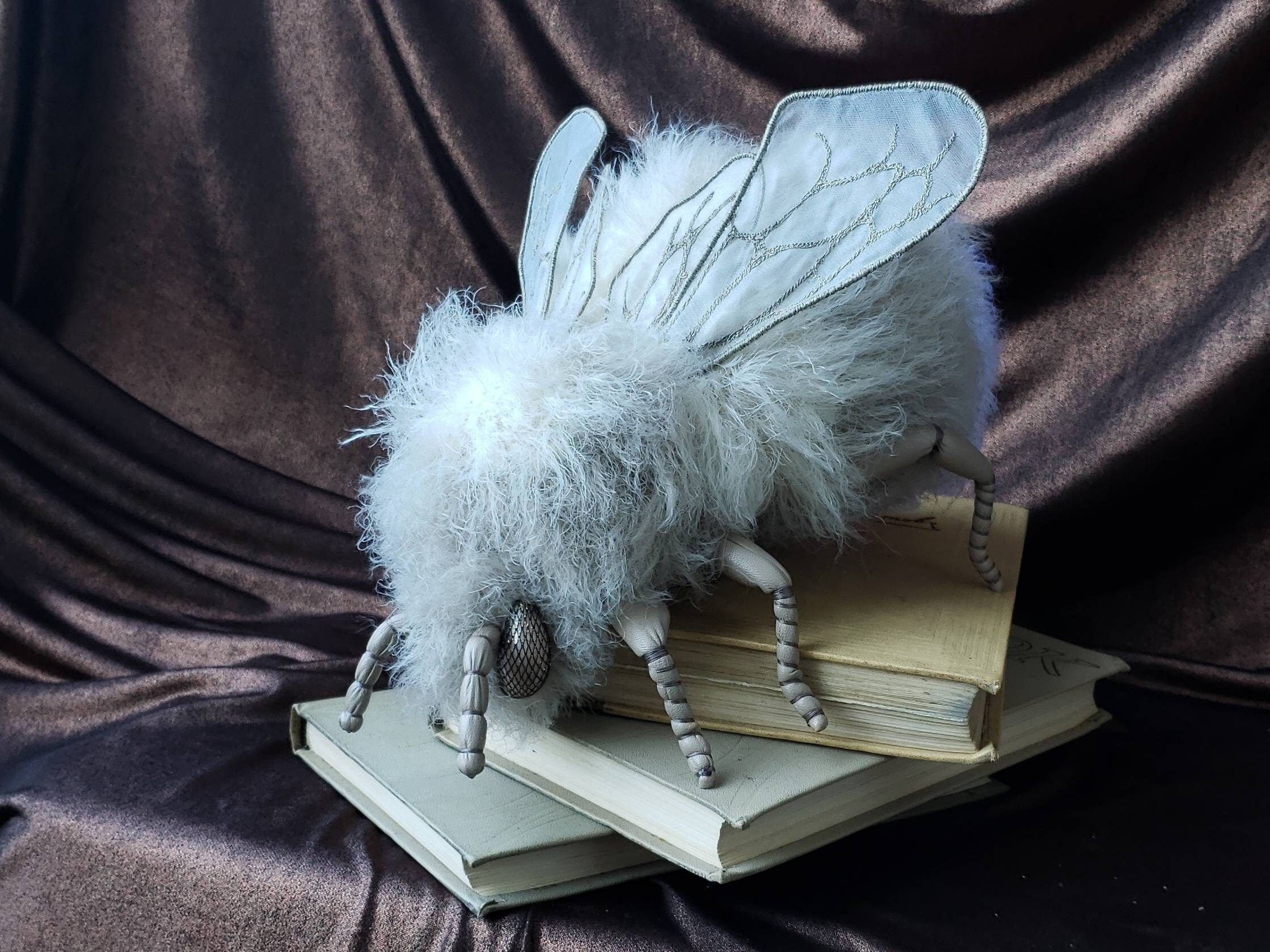 Albino Bumblebee Soft Textile Sculpture Hanging Home Decor - Etsy