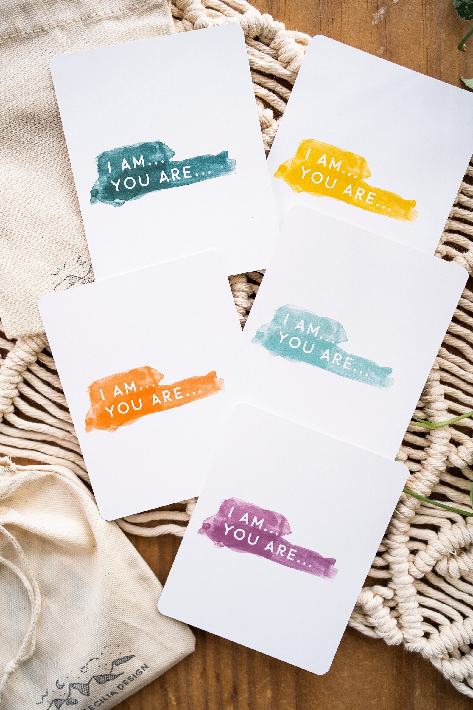 Affirmation Alphabet Flashcards ABC Flashcards Nursery - Etsy
