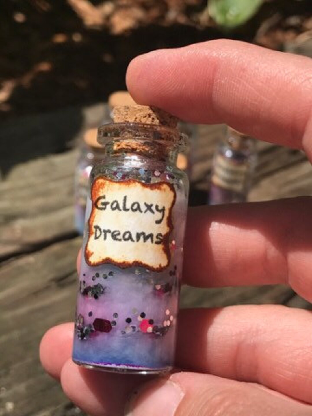 Tiny Treasures galaxy Dreams Glass Bottle Birthday Gifts - Etsy