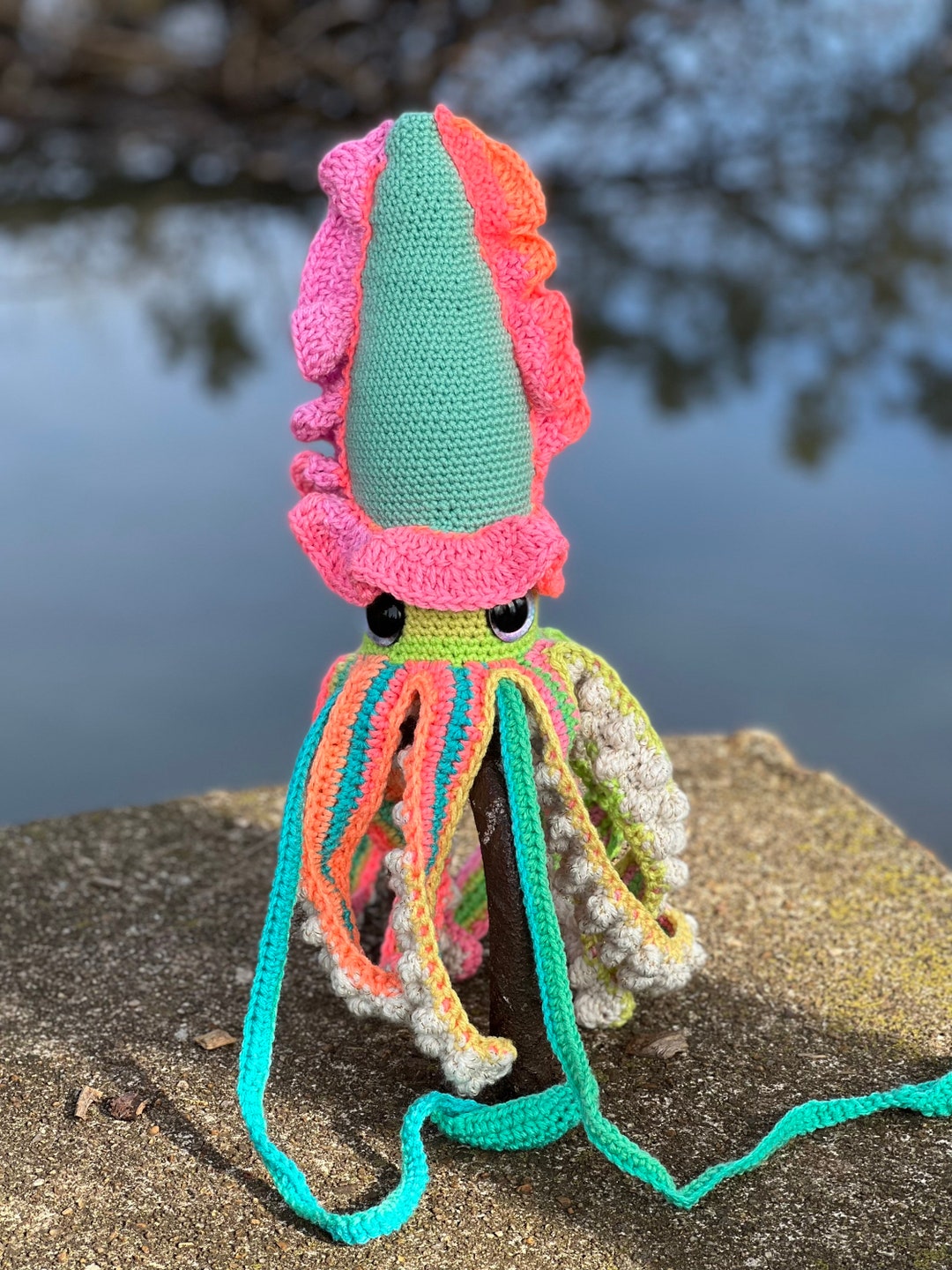 Neon Squid - Etsy