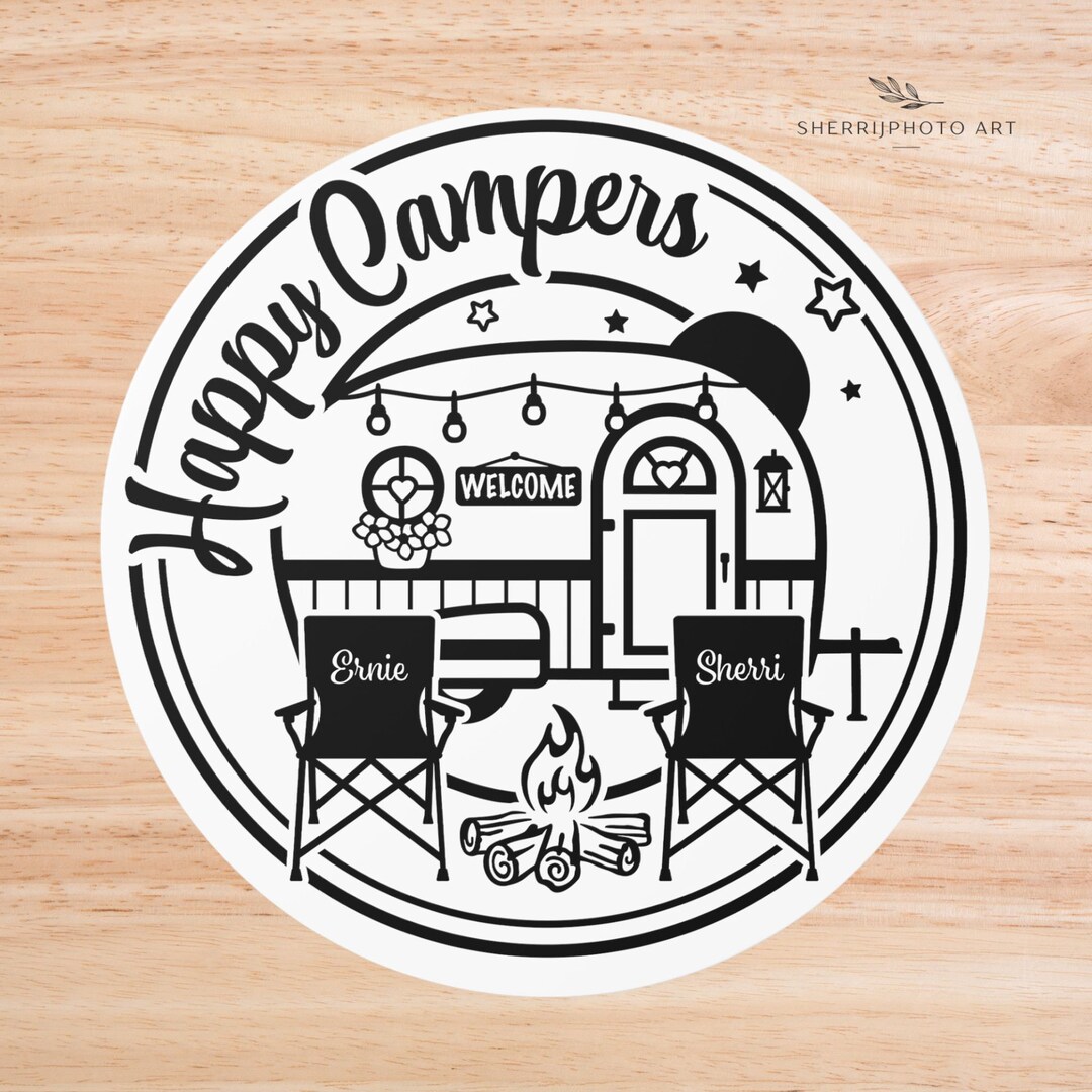 Custom Vinyl Sticker for RV or Camper Decal for Truck Personalized ...