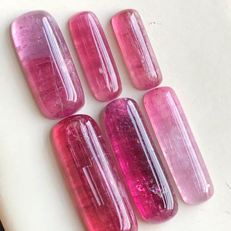 Blue Tourmaline Cab Ring - Etsy