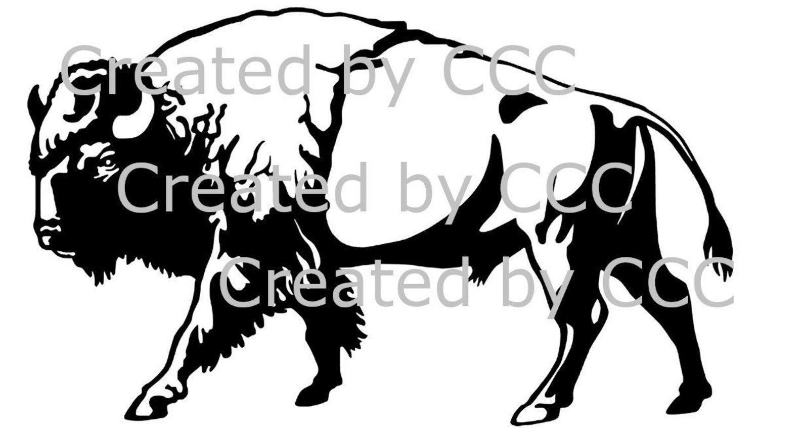 Bison .svg .png .dxf .jpeg - Etsy