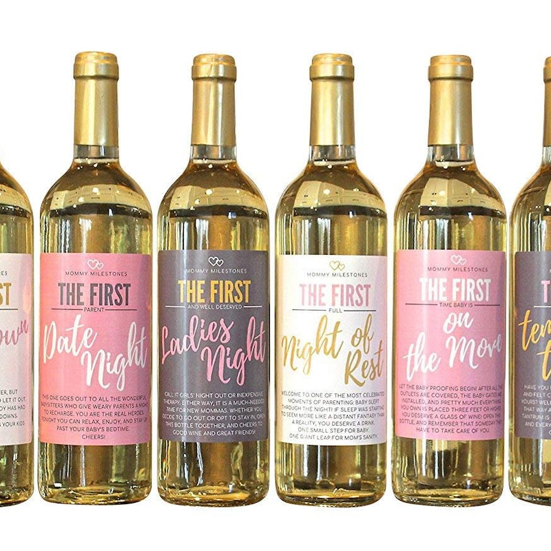 Milestone Wine Label - Etsy