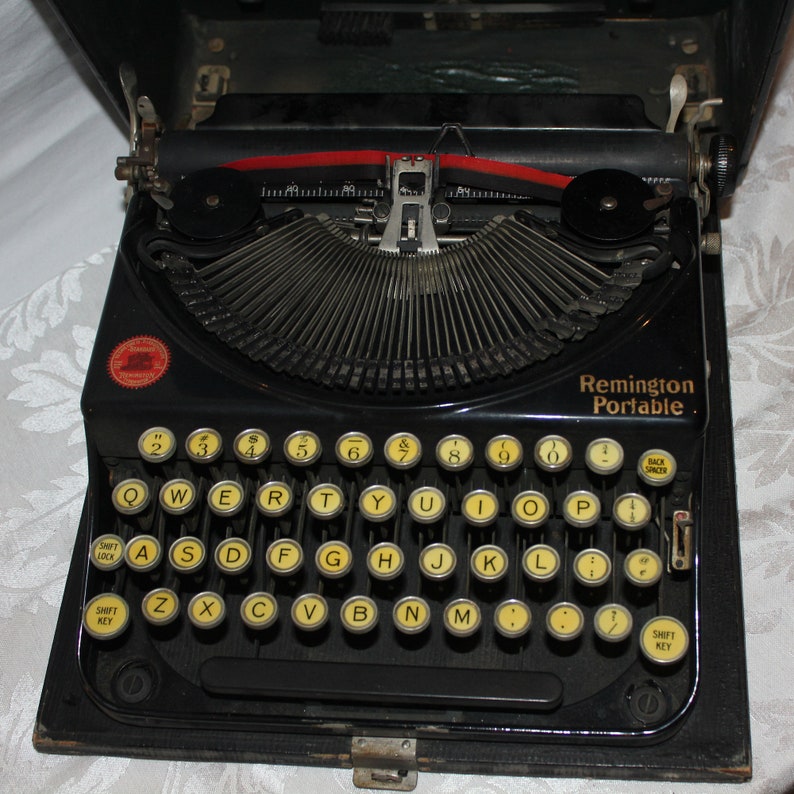 Remington No. 1 Portable Typewriter - Etsy