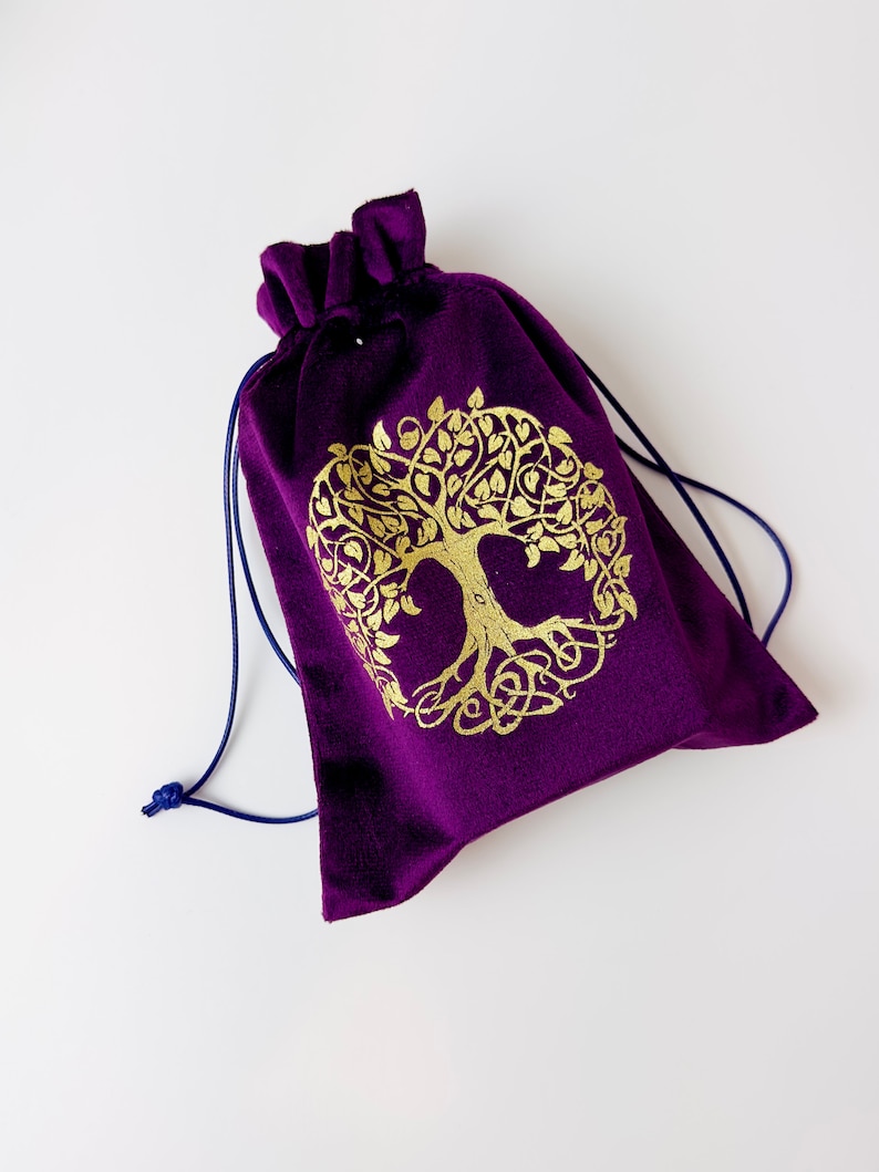 Tarot Deck Bag Tarot Card Bag Tarot Pouch Velvet Tarot Bag - Etsy