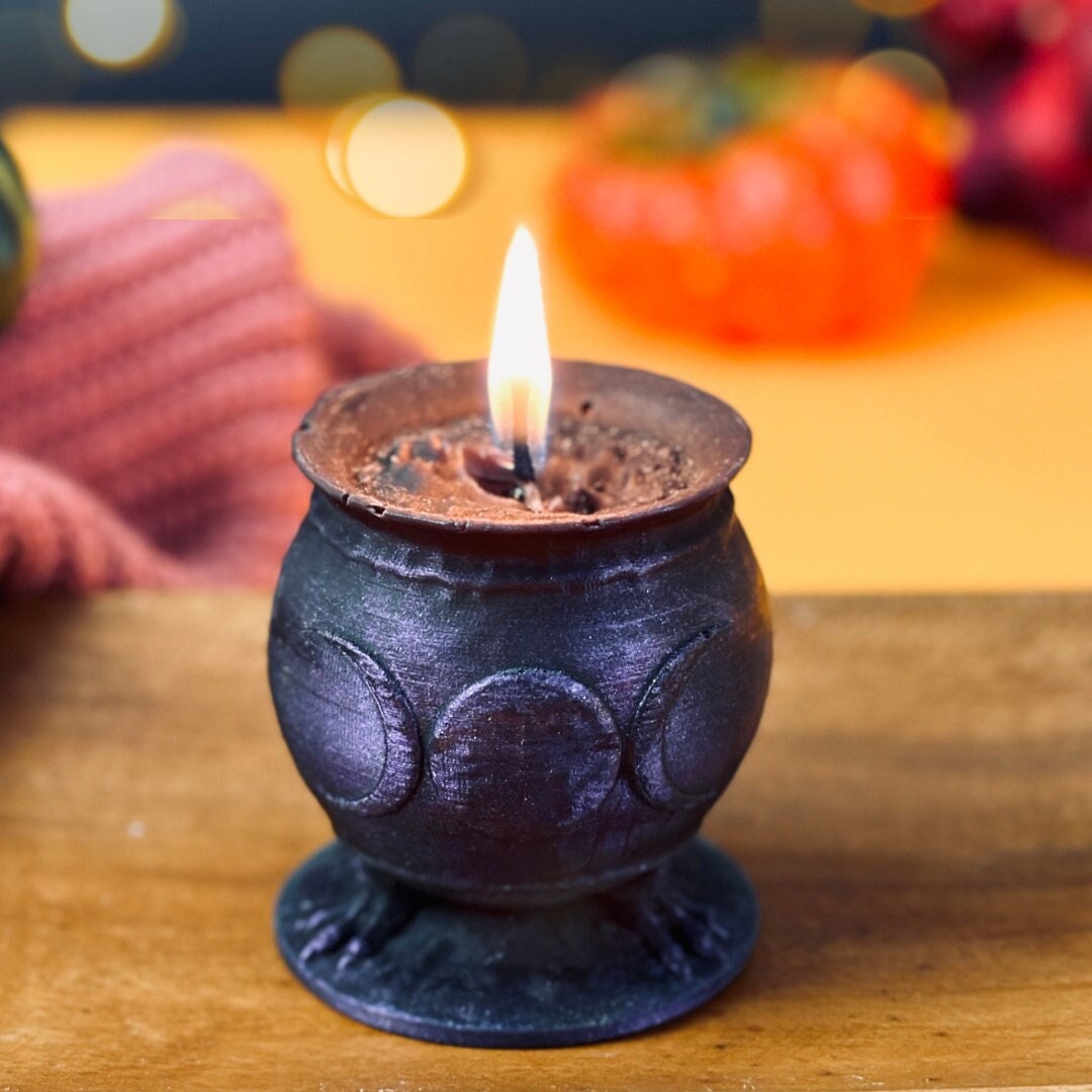 Cauldron Candle Mold /witchcraft Silicone Molds for Concrete, Candle ...