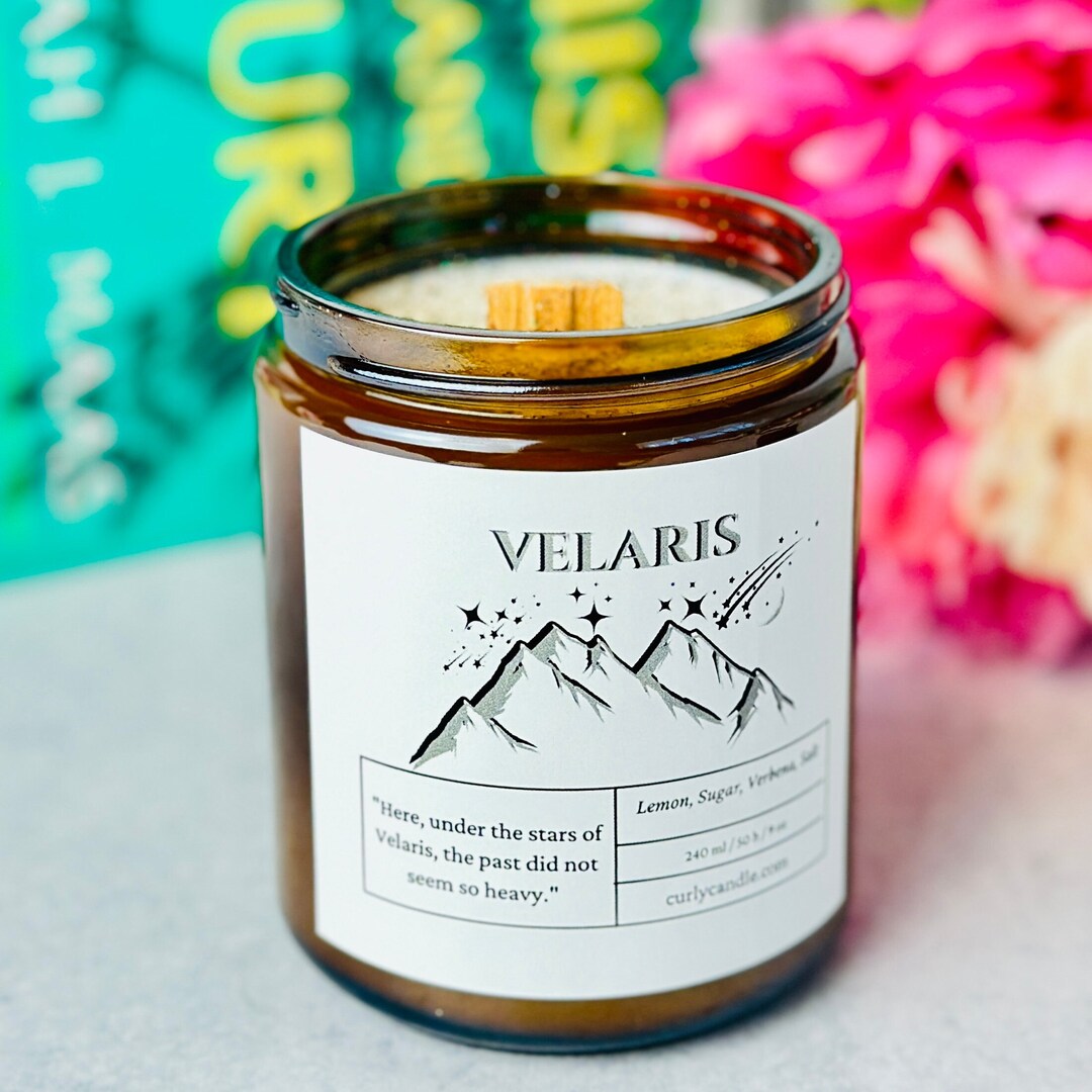 Velaris Bookish Candle - Officially Licensed A Court of Thorns and ...