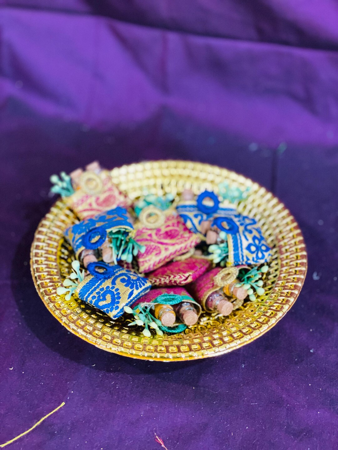 Haldi Kumkum Return Gifts tamboolam Pasapu Kumkum Baskets . Favors - Etsy