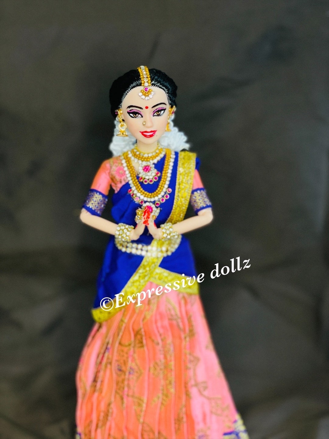 Vanakam-welcoming navarathri-navaratri Dolls bommala Koluvu-halfsaree ...