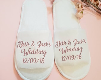 Guest slippers | Etsy