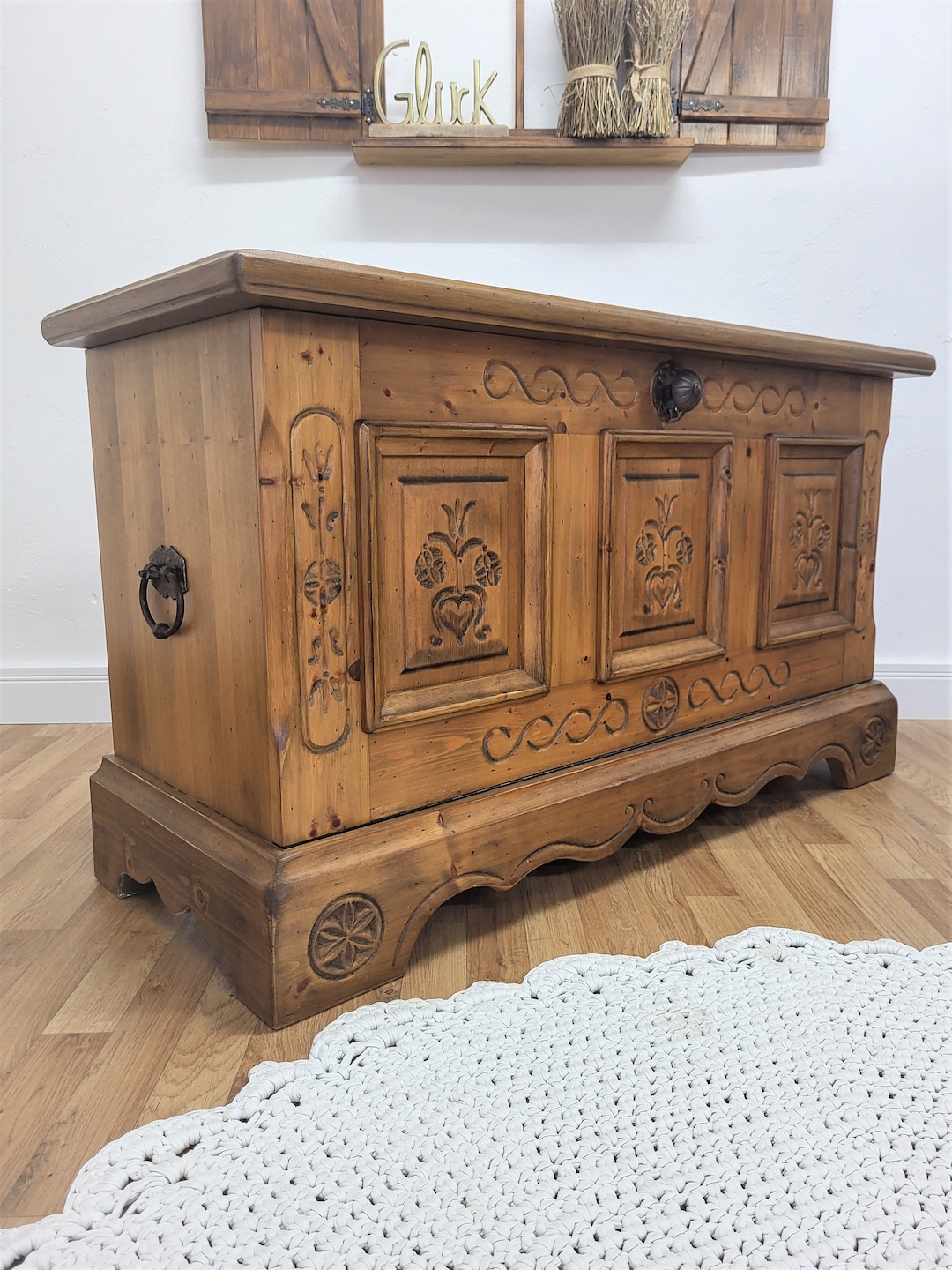 Voglauer Chest Farmer's Chest Farmer's Box Box Wooden Chest Wooden Box ...