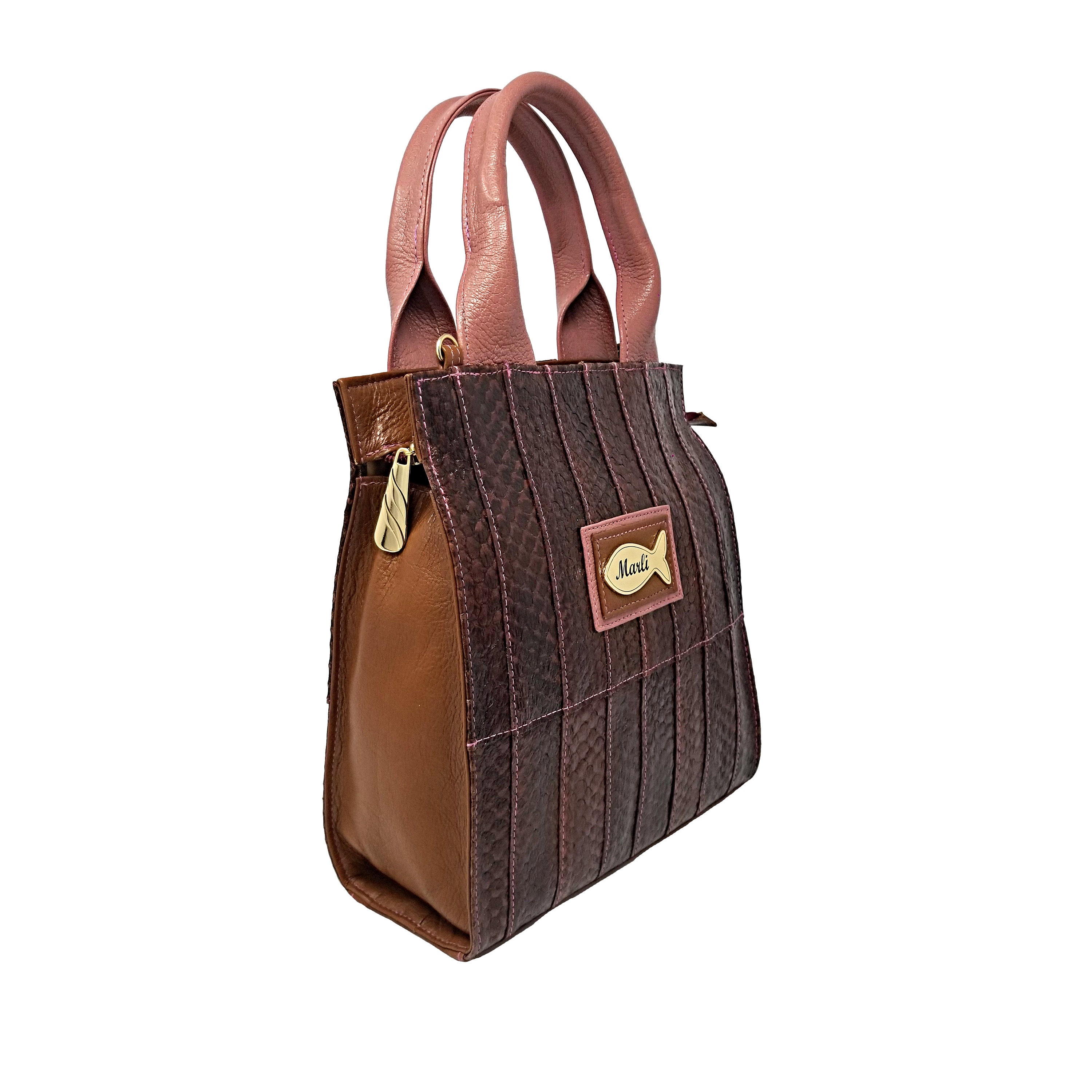 Unique, Exotic Burgundy Leather Satchel One of a Kind, Handmade ...