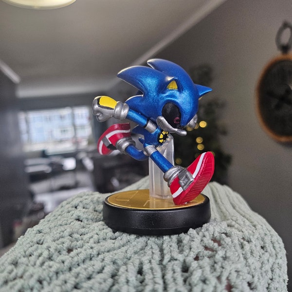 Metal Sonic Figure Custom - Etsy