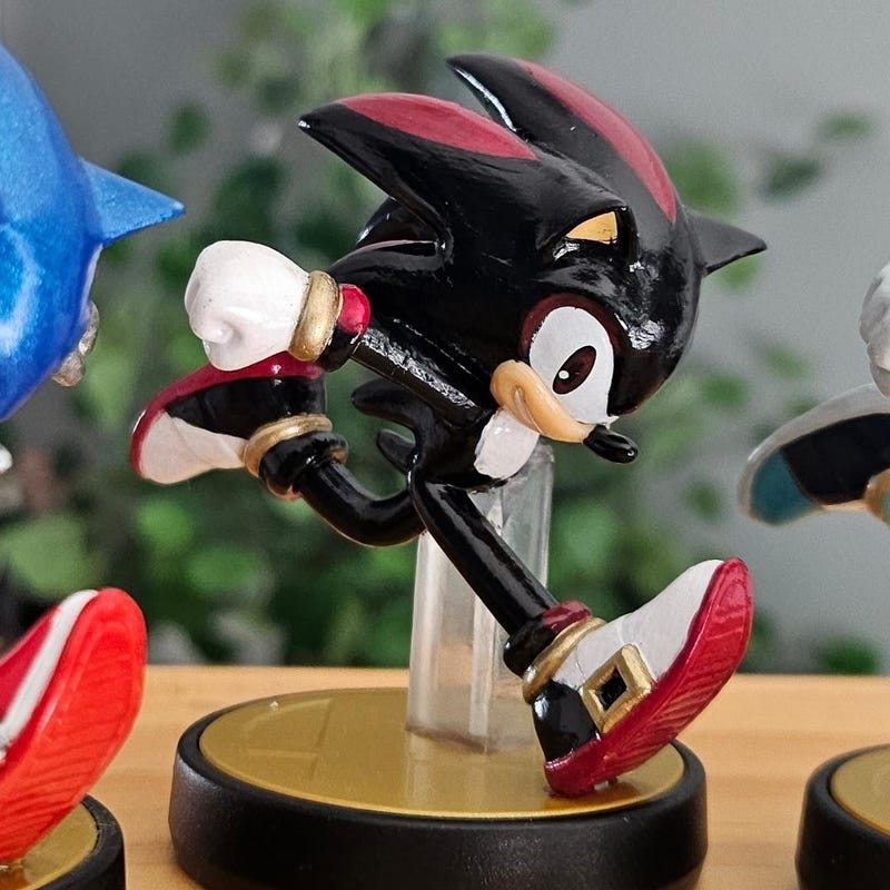 Sonic the Hedgehog Soap Shoes - Etsy