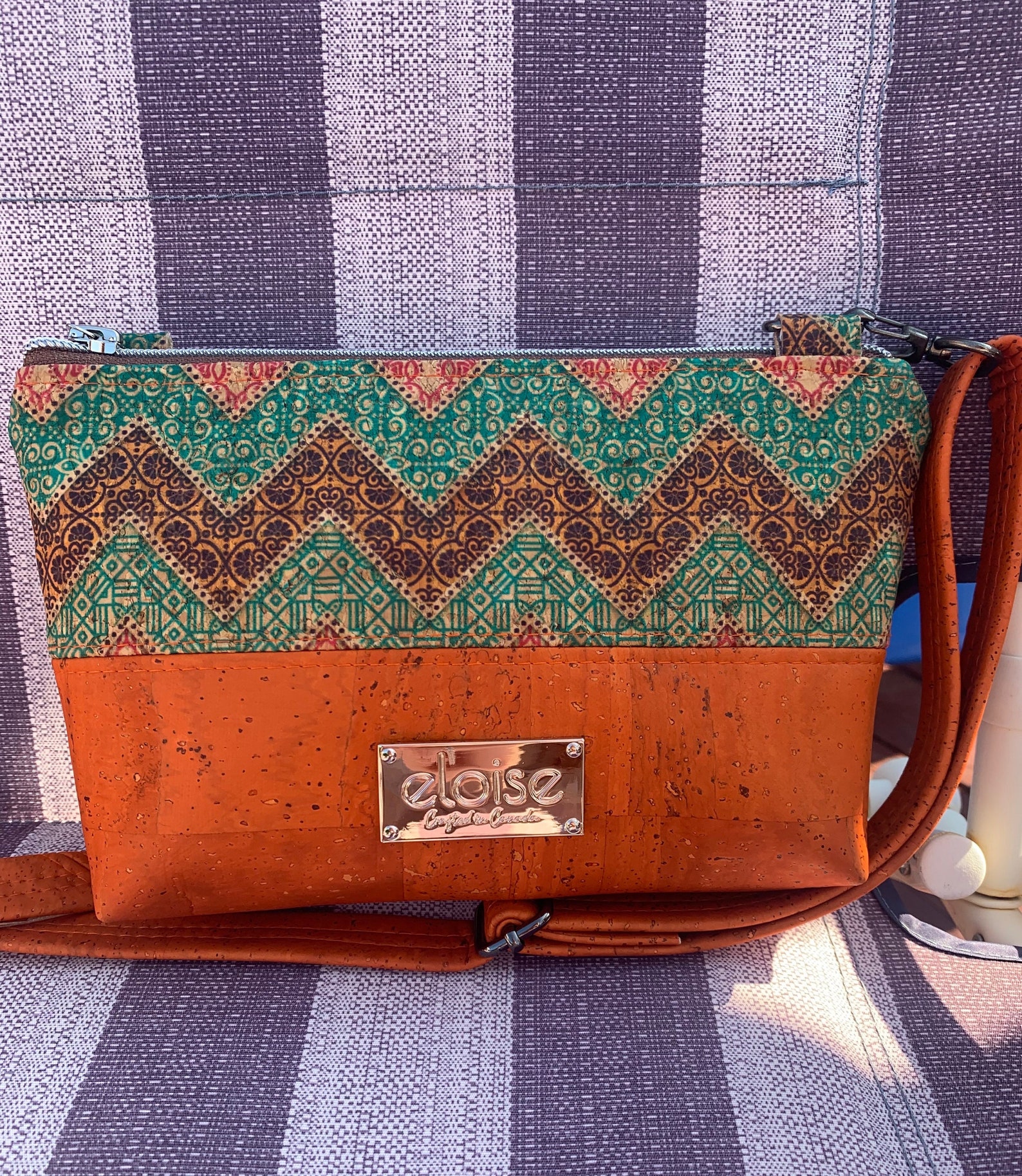 Floral Cork Crossbody -cute Cork Crossbody- All Cork Crossbody ...