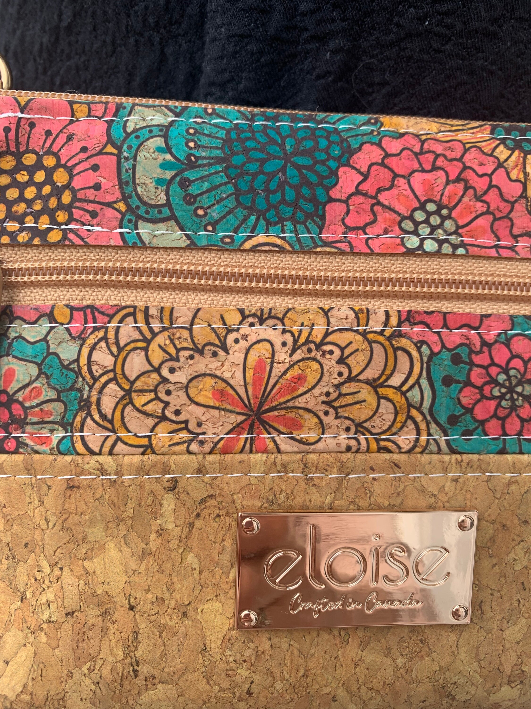 Floral Cork Crossbody -cute Cork Crossbody- All Cork Crossbody ...