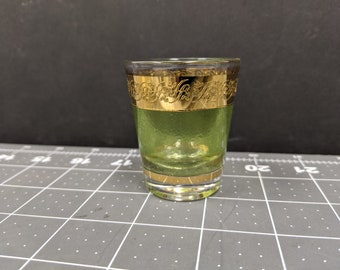 Green Shot Glass | Etsy