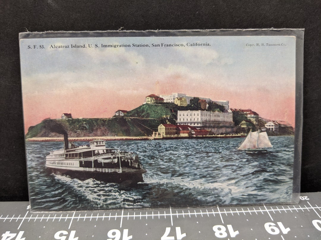 Alcatraz Island US Station Station San Francisco California - Etsy ...