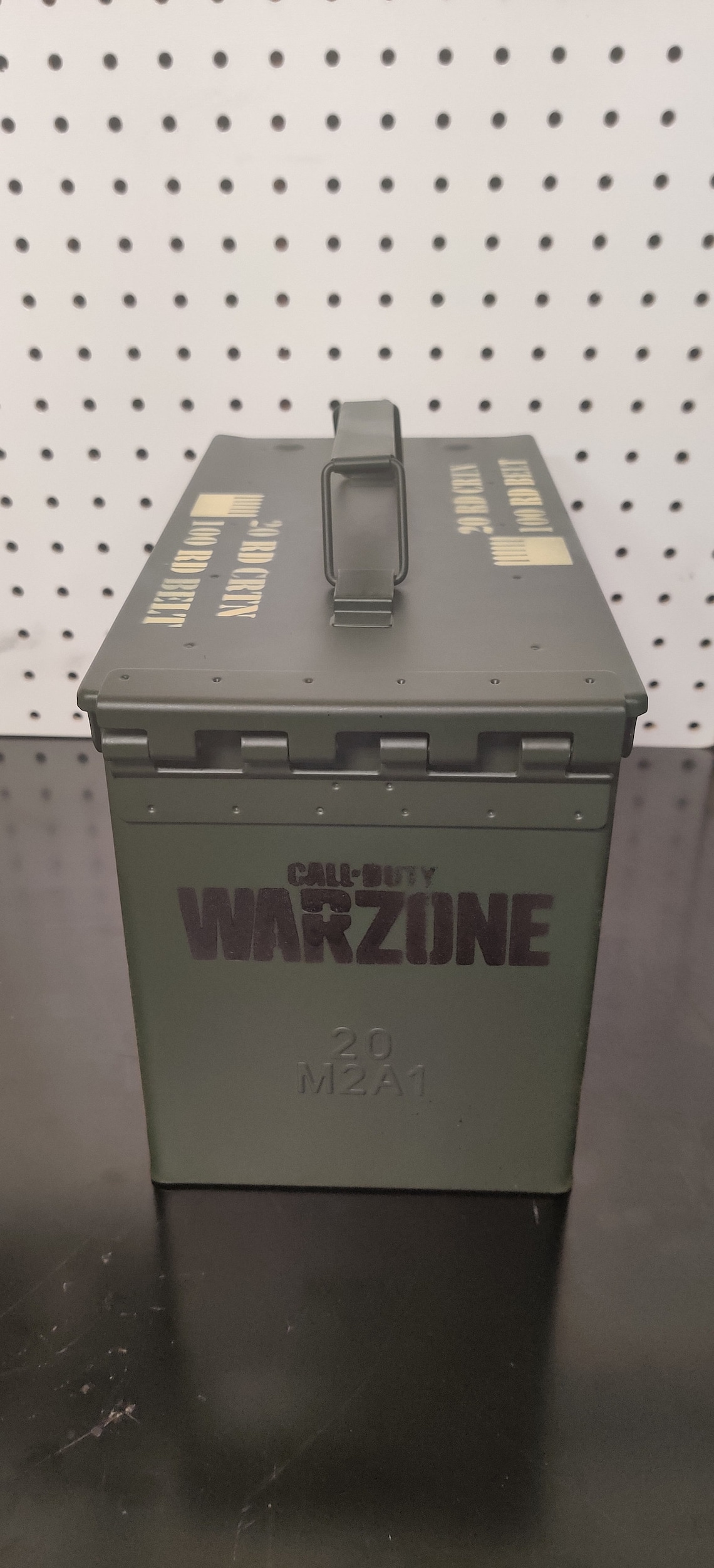 War Video Game Steel Ammo Box Container AR/LMG Replica - Etsy Australia